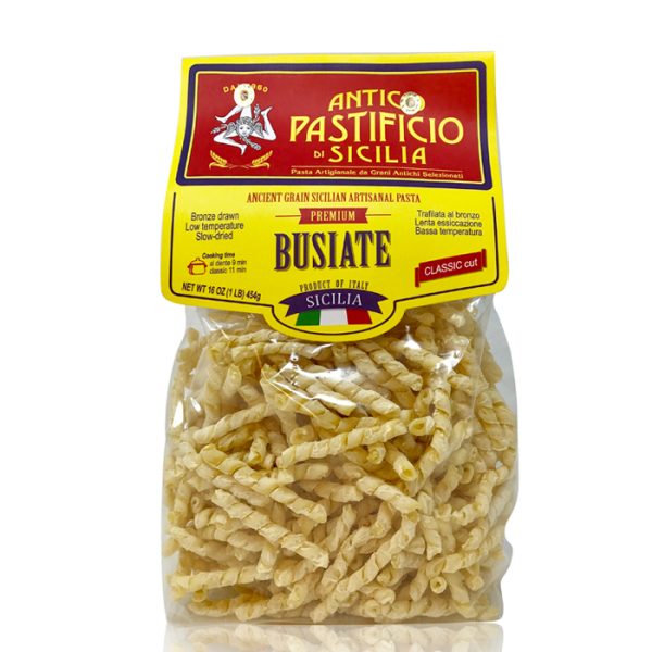 Busiate Trapanesi Sicilian Pasta, Partanna - 1lb (454g)