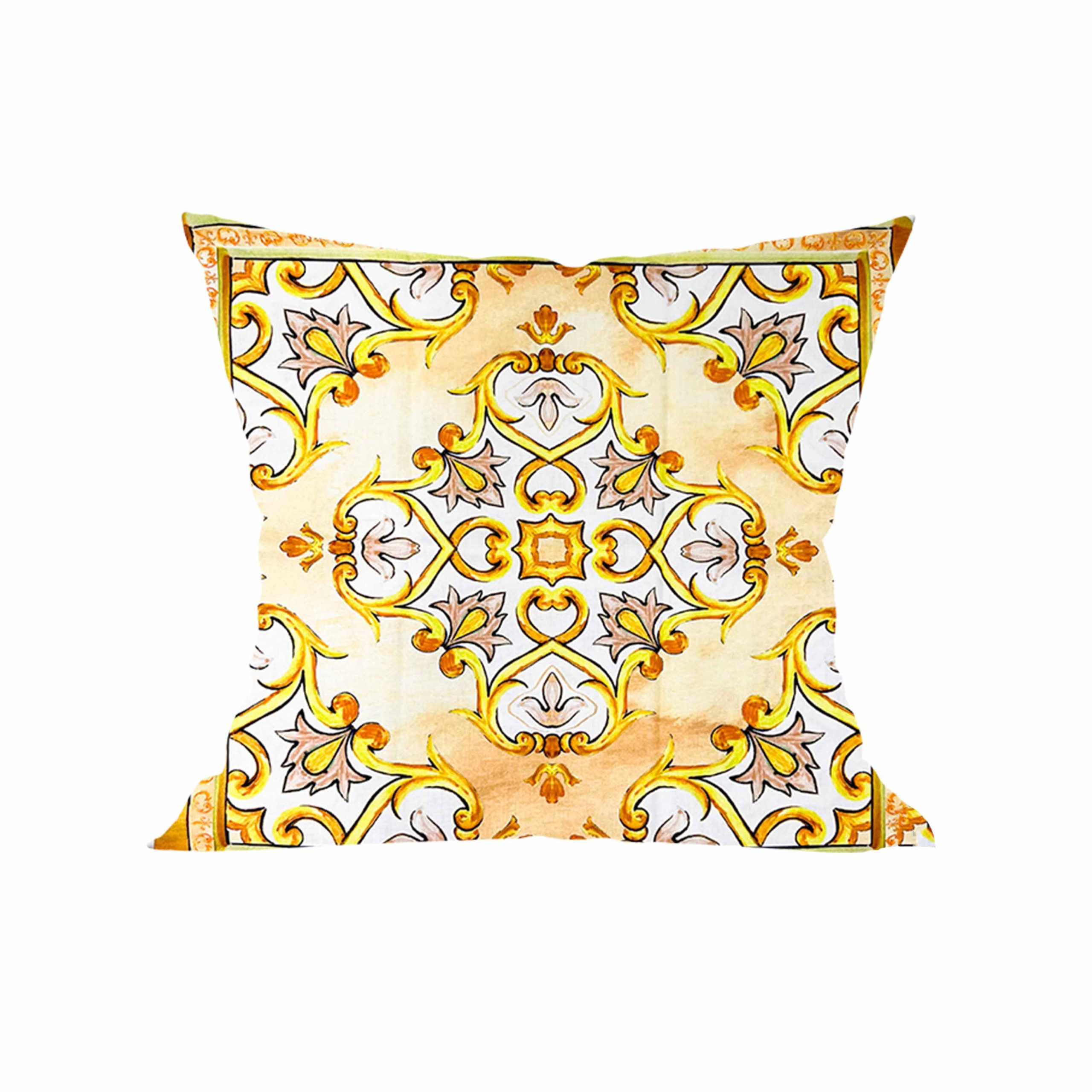 Pillow Cover Inspired by Sicilian Homes – Vibrant Mediterranean Style ...